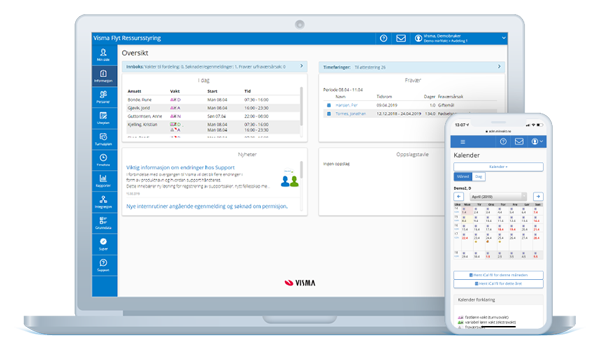 Skybasert ressursstyring | Flyt Ressursstyring - Visma